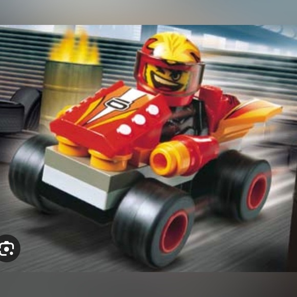 Lego | Toys | Lego Racers Race Car Red Bullet 4582 | Poshmark